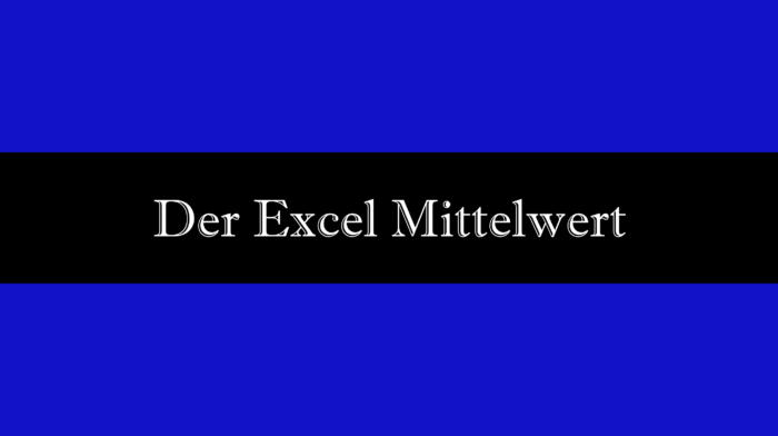 Der Excel Mittelwert - den Durchschnitt berechnen
