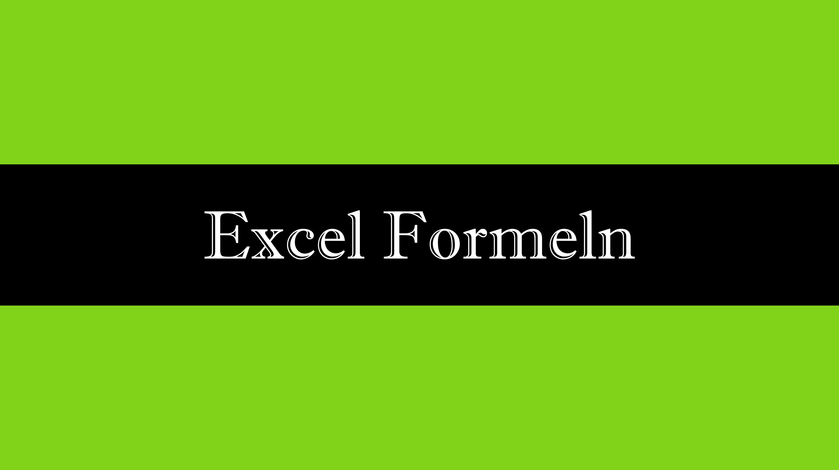 Excel Formeln: Diese solltest du kennen | Tipps & Tricks Excel Formeln: Diese solltest du kennen | Tipps & Tricks
